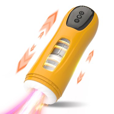 TLUDA Male Sex Toys Automatic Male Masturbator Cup with 7 Thrusting & Rotating for Penis ...