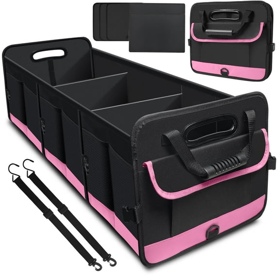 AOPHY Trunk Organizer for Car, 95L Large Capacity Trunk Storage with ...