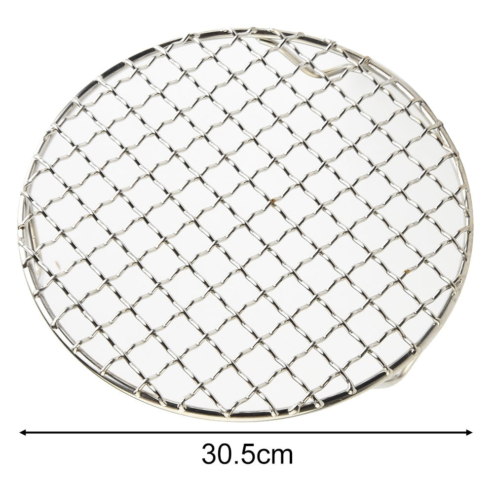 AOQIANLAN 15Cm-60Cm Stainless Steel Barbecue Mesh Round Bbq Net With ...
