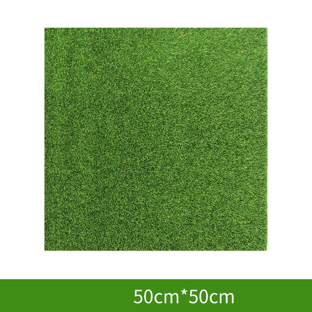 AOQIANLAN 1Pcs Artificial Grassland Simulation Moss Lawn Fake Green Mat ...
