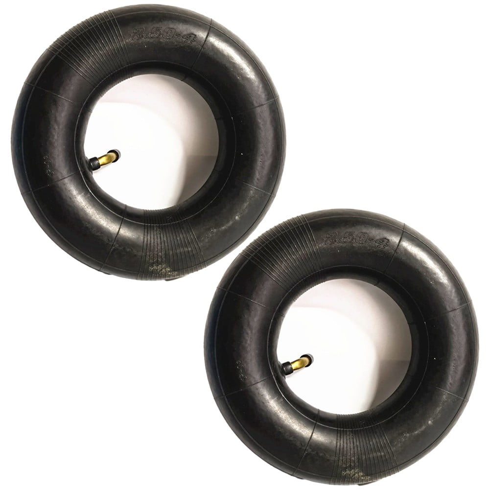 AOQIANLAN 2.50-4 Black Rubber Inner Tube - Lawn Mower/Electric Scooter ...
