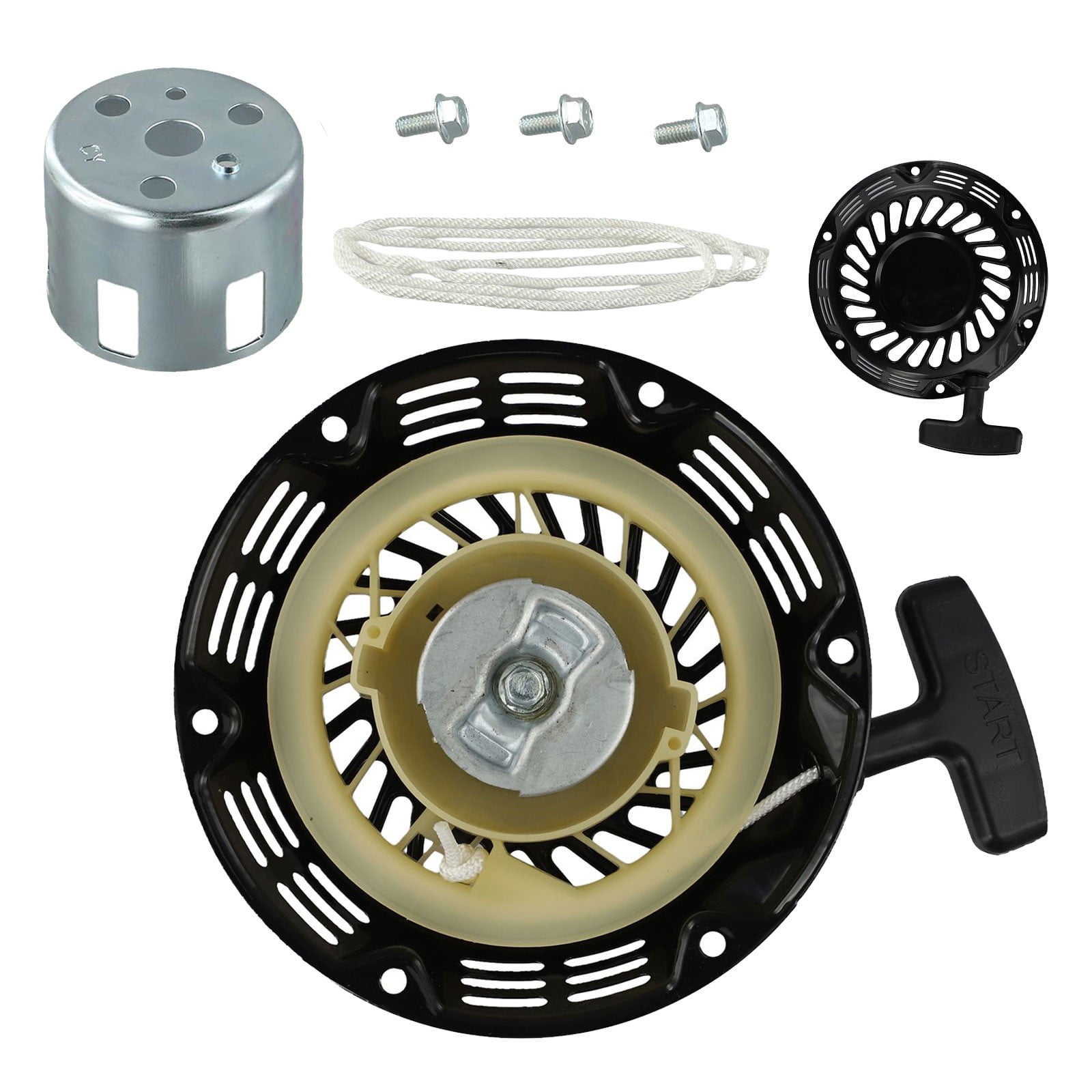 AOQIANLAN 212 196 224 208 Cc Recoil Pull Start Assembly With Pulley Cup ...