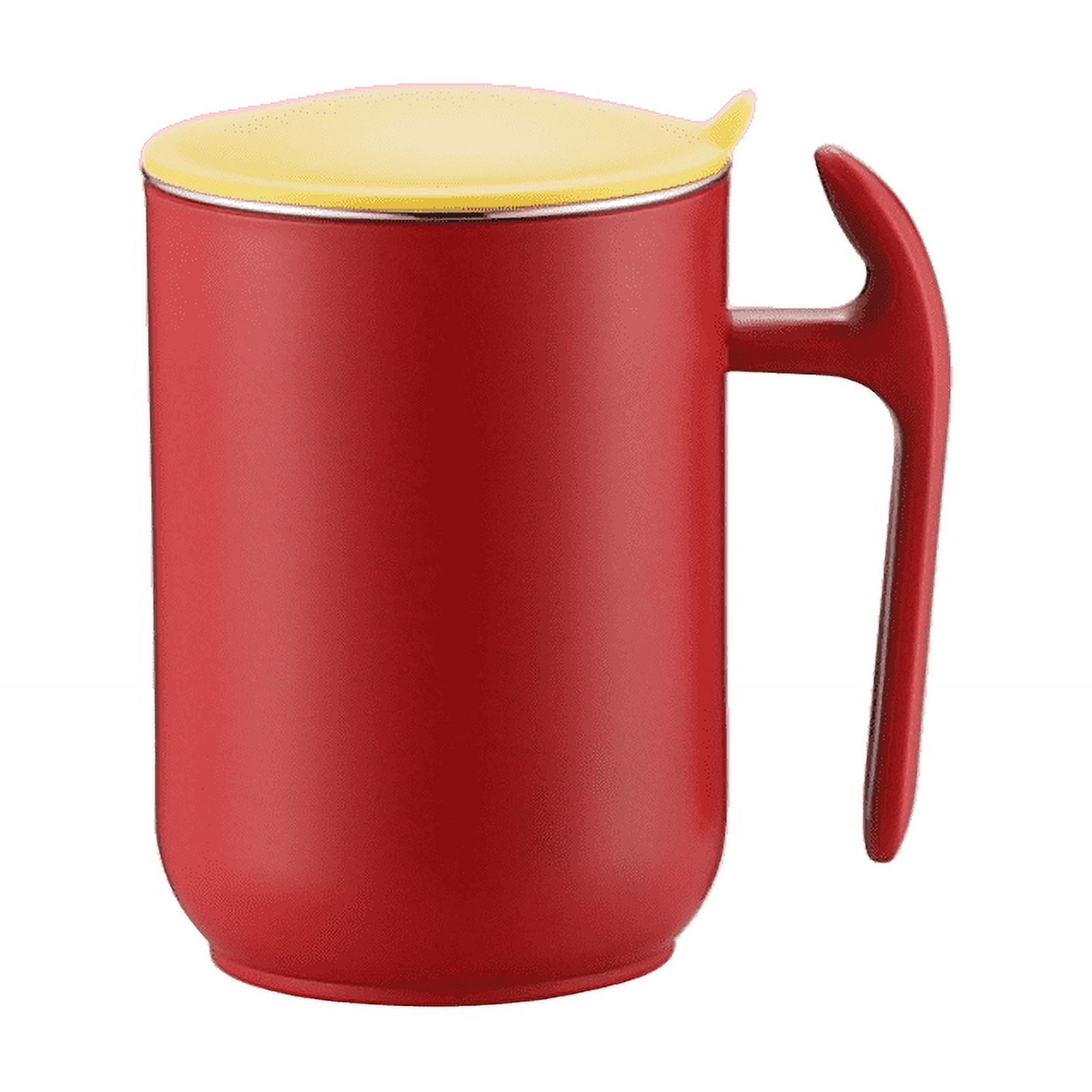 AOQIANLAN 304 Stainless Steel Travel Cup with Handle and Built in Straw ...