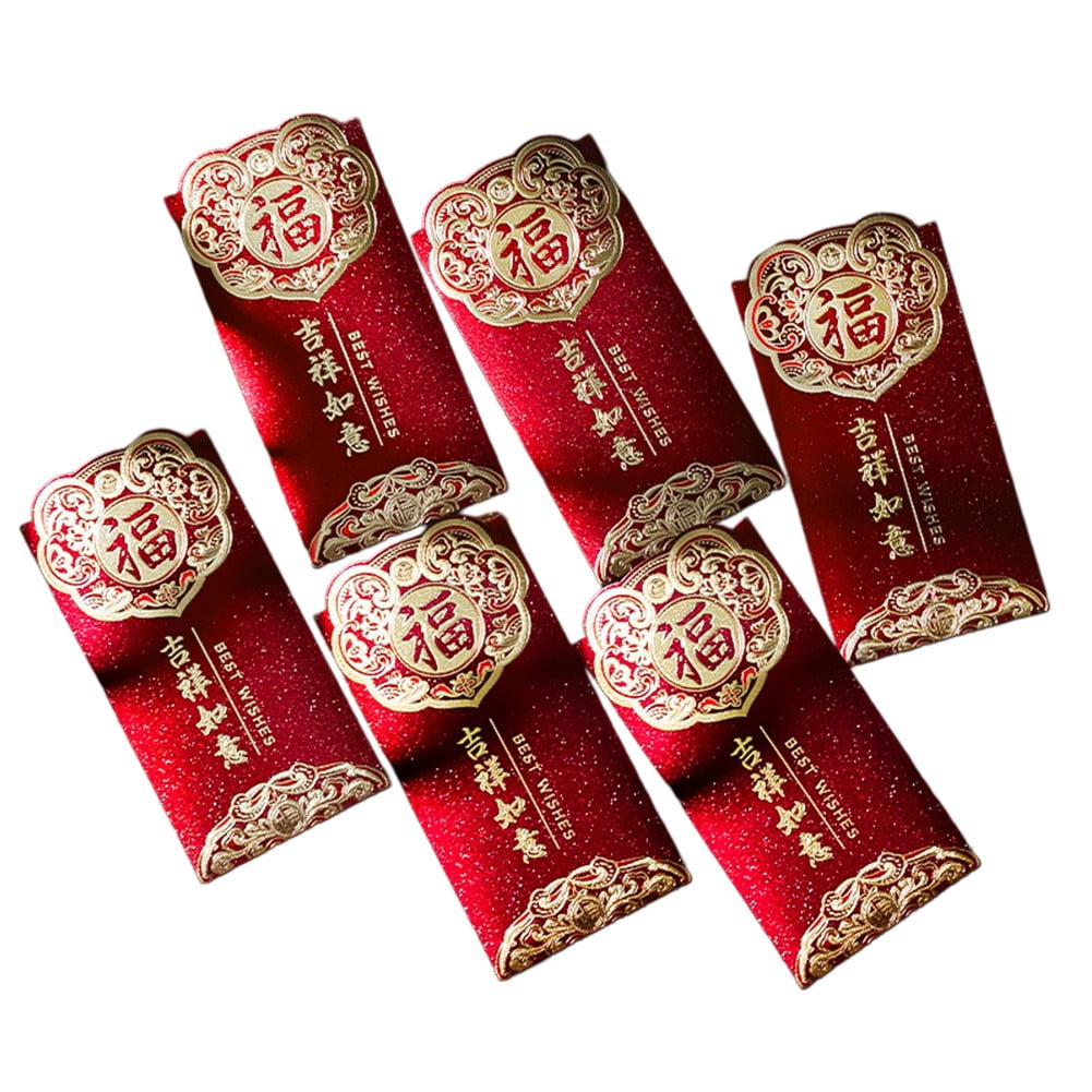 AOQIANLAN 36pcs 2025 Spring Festival Red Packets Year of the Snake New ...
