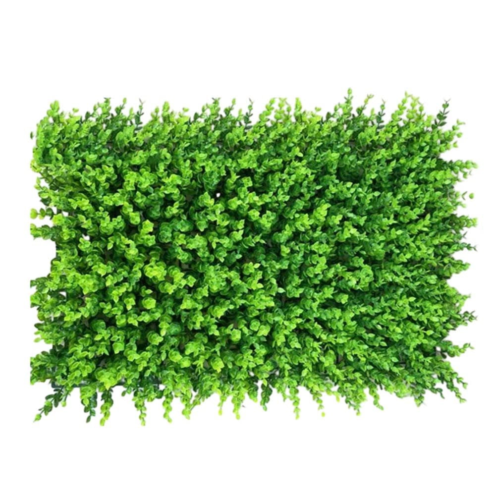 AOQIANLAN 40x60cm Artificial Plant Walls Fake Grass Mat Foliage Hedge ...