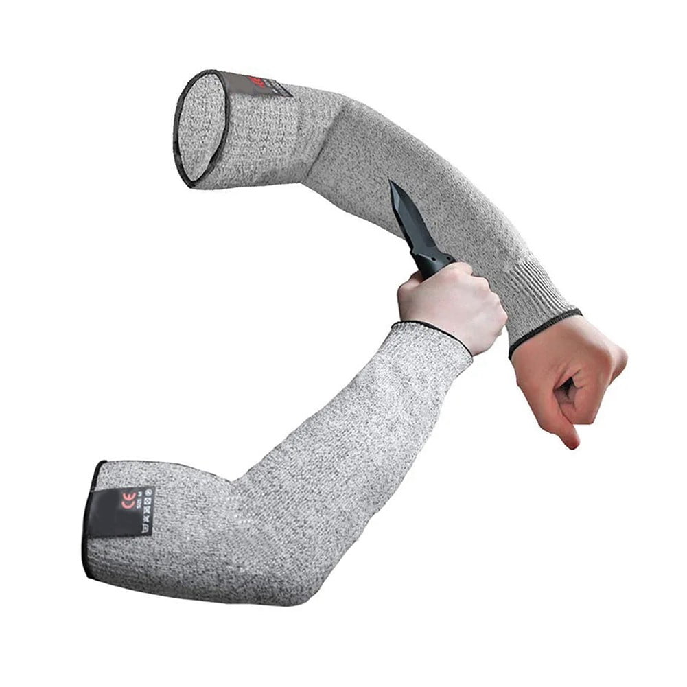 AOQIANLAN A Pair Level 5 HPPE Cut-resistant Sleeves Provide Protection ...