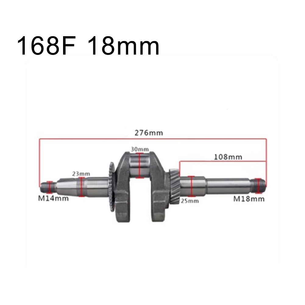 AOQIANLAN Generator Crankshaft For 2KW-5KW petrol Generators Fits ...