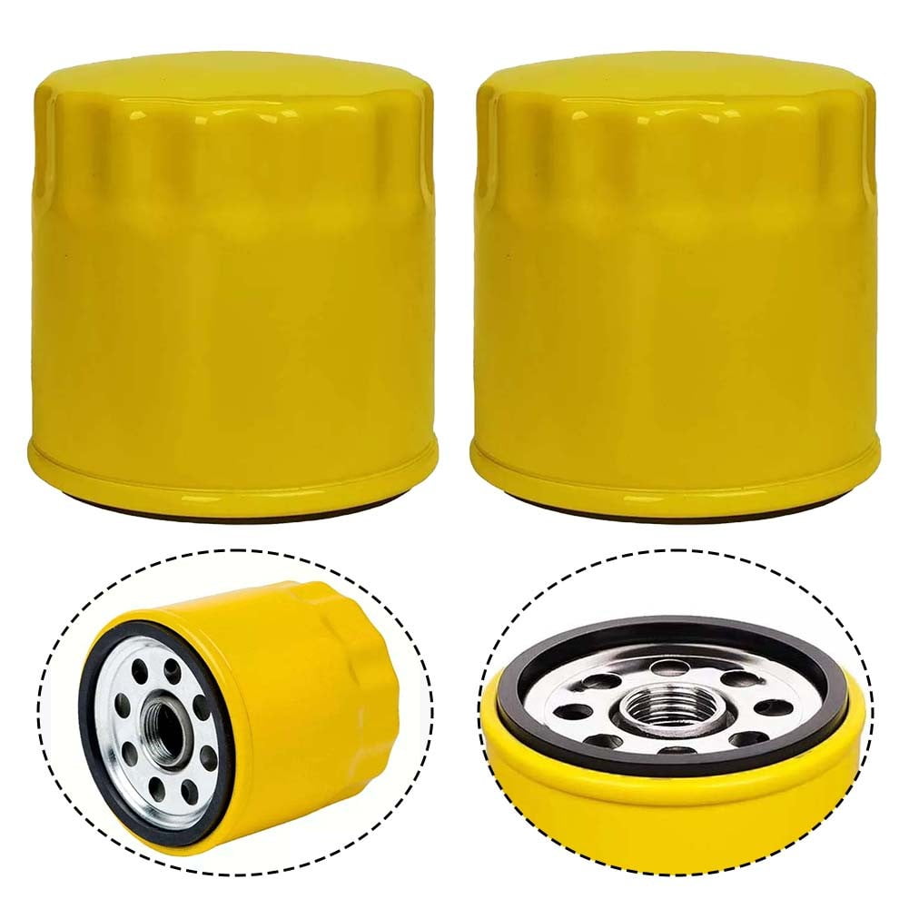 AOQIANLAN High Quality Pack of 2 Oil Filters Compatible with Lawnmower ...