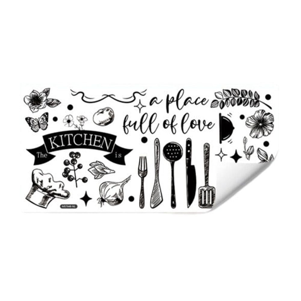 AOQIANLAN Kitchen tableware wall sticker decoration self-adhesive wall ...
