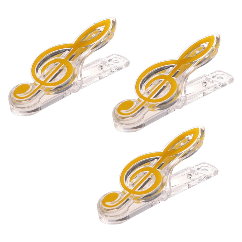 SPRING Letter Paper Music Book Sheet Musical Note Spring Clips for ...