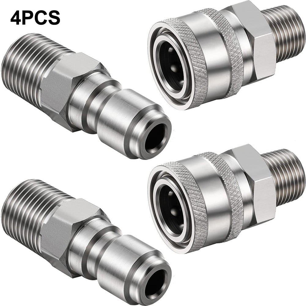 AOQIANLAN Npt Quick Connector Male Female Adapter 1/4" 3/8" Quick High ...