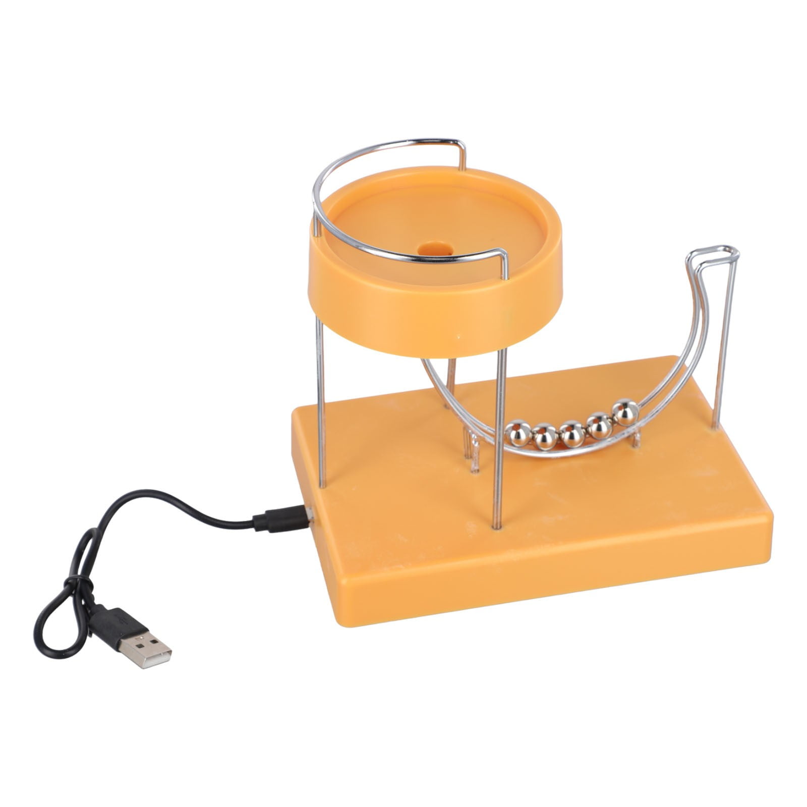 AOQIANLAN Science Art Per-petual Motion Machine Sculpture Office Home Table Decor Stress ...