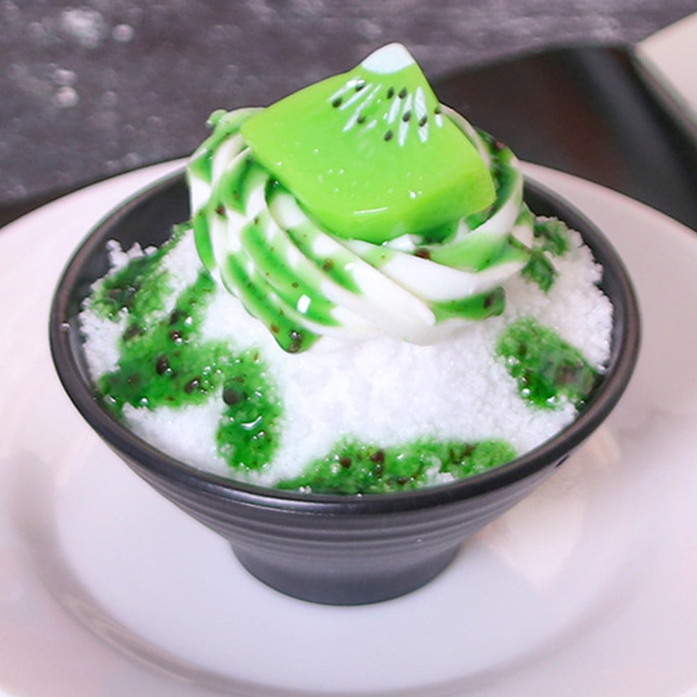 AOQIANLAN Simulated smoothie bowl cake model ice cream food prop ...