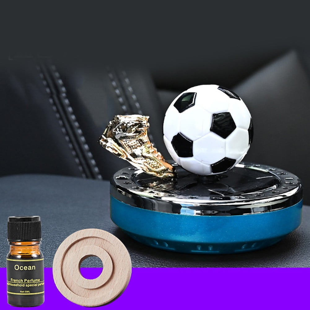 AOQIANLAN Solar Perfume Fragrance Car Football Air Freshener Essential ...