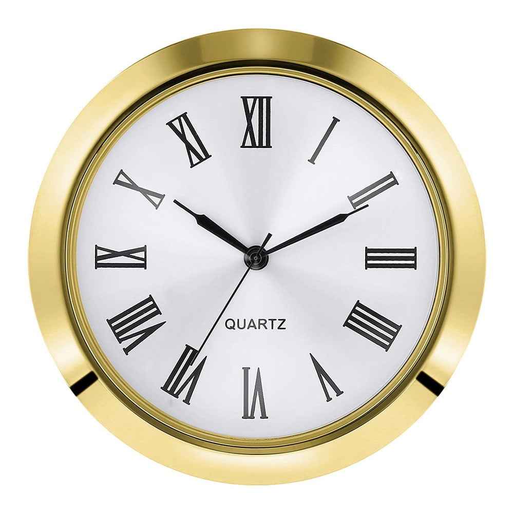 AOQIANLAN Sturdy Quartz Clock Round Wall Watch 55MM Accessories Arabic ...