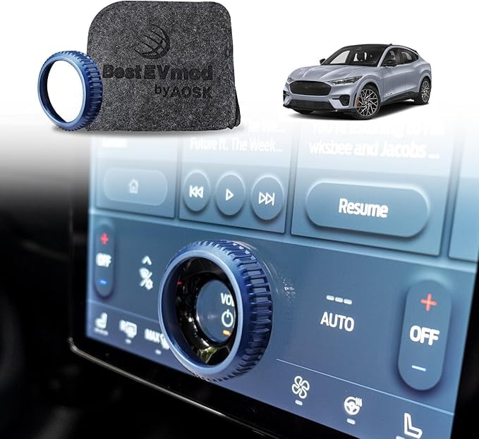 AOSKonology Compatible with Mach E Volume Control Knob MetalCover ...