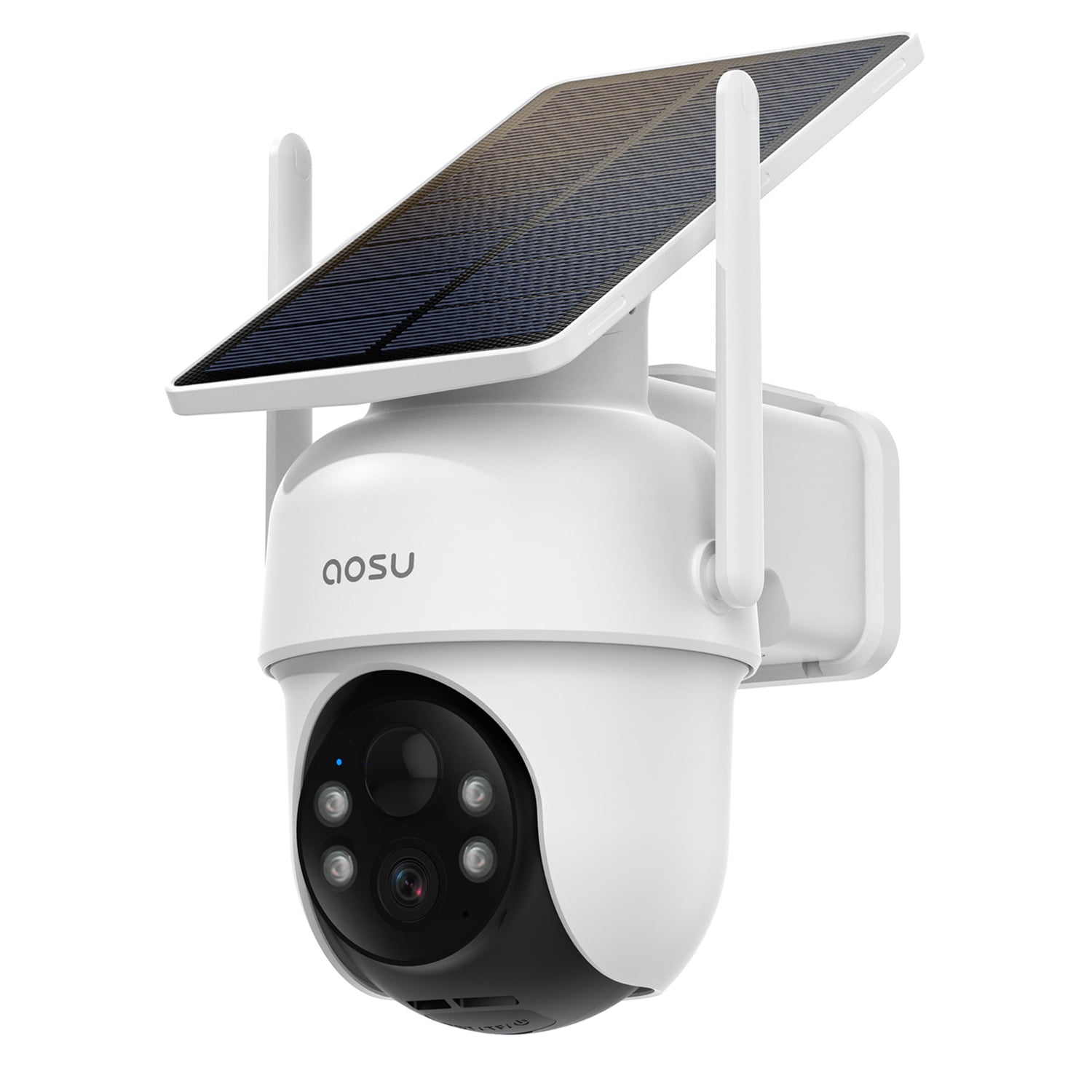 aosu 2K QHD 3.0-MP Wi-Fi Outdoor AI-Smart Solar Security Camera with ...