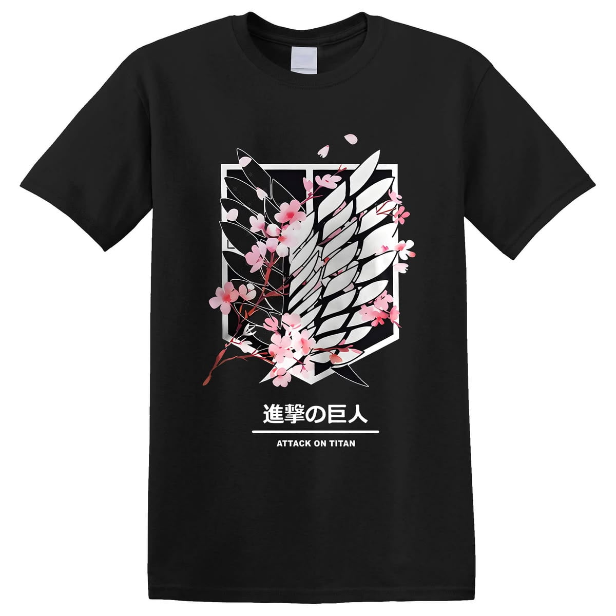 AOT Tee, AOT Unisex Shirts, Eren Yeager Shirt, Anime T-shirt - Walmart.com