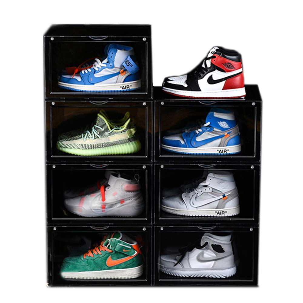 AOTENG STAR Storage Shoes Box Womens Mens Shoe Storage Display Box ...