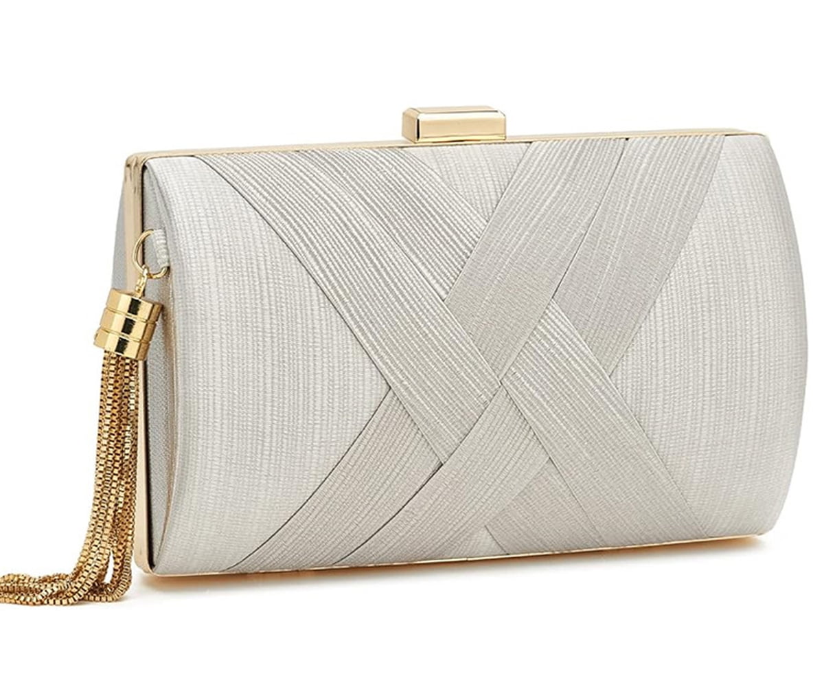 AOUNQ Clutch Purse for Women Evening Bags Formal Party Wedding Clutches ...