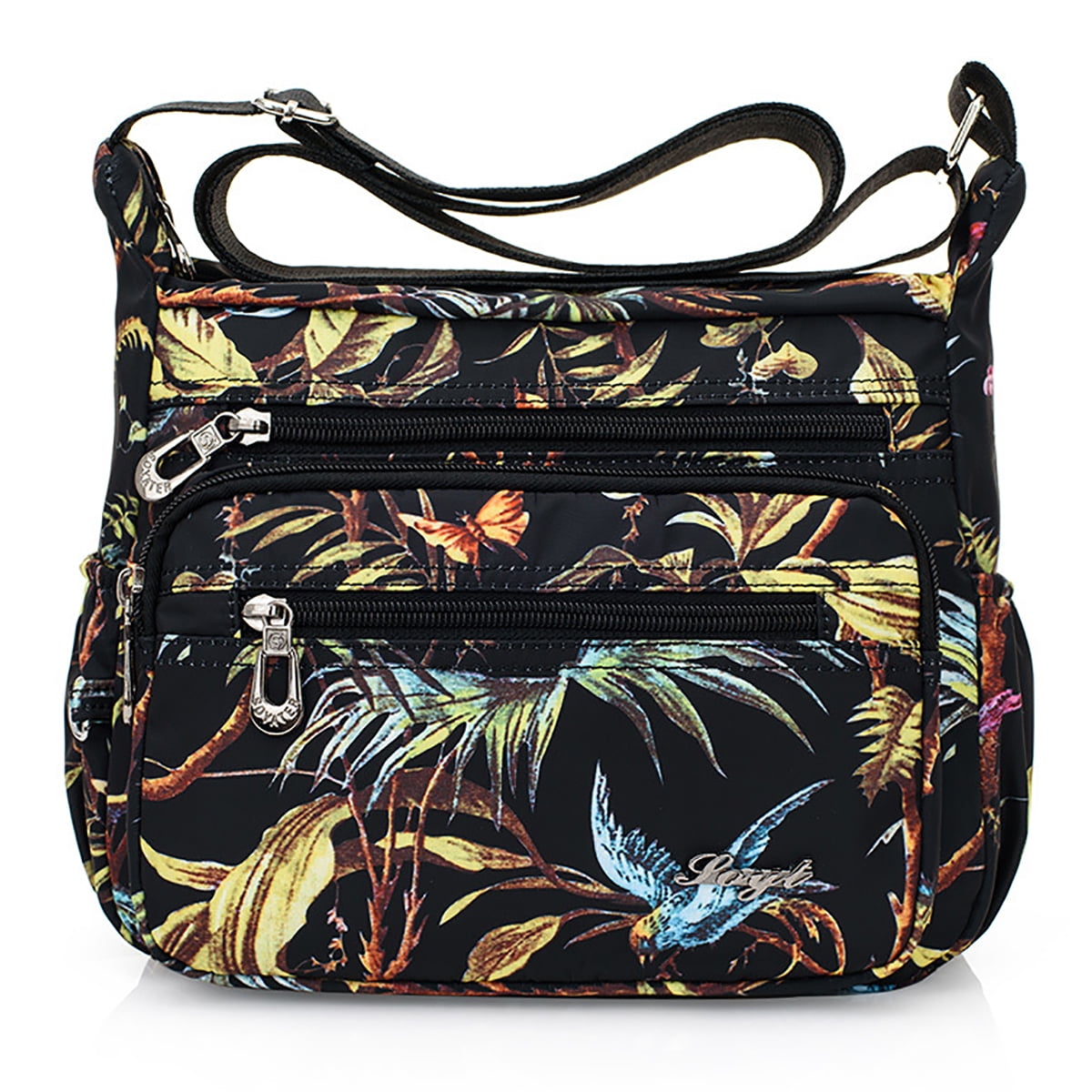 AOUNQ Crossbody Purses and Handbags for Women Adjustable Ladies Shoulder Bags Multi Pocket ...