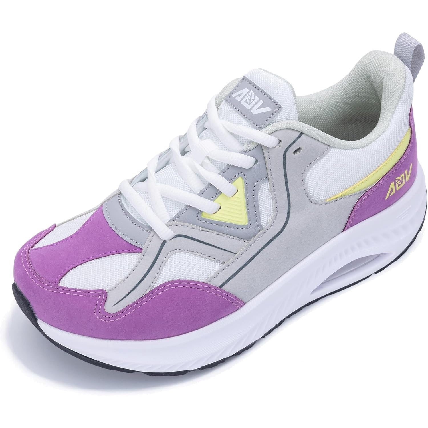 AOV GREEN LEAF Wide Toe Box Shoes Women Arch Support Walking Shoes for ...