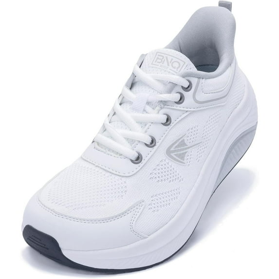 AOV GREEN LEAF Wide Toe Box Shoes Women Arch Support Walking Sneakers ...