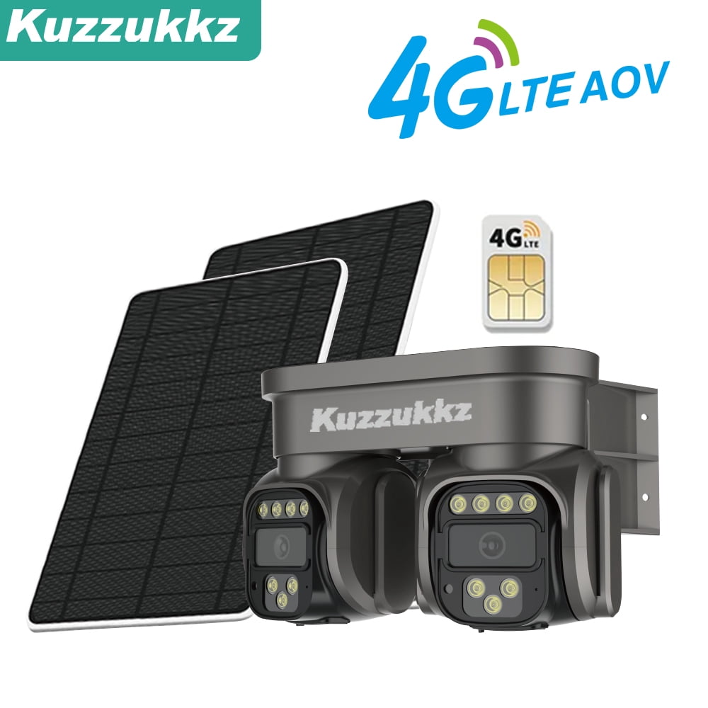 AOV Security Camera 24H continuous recording, 4G LTE Cellular Security ...