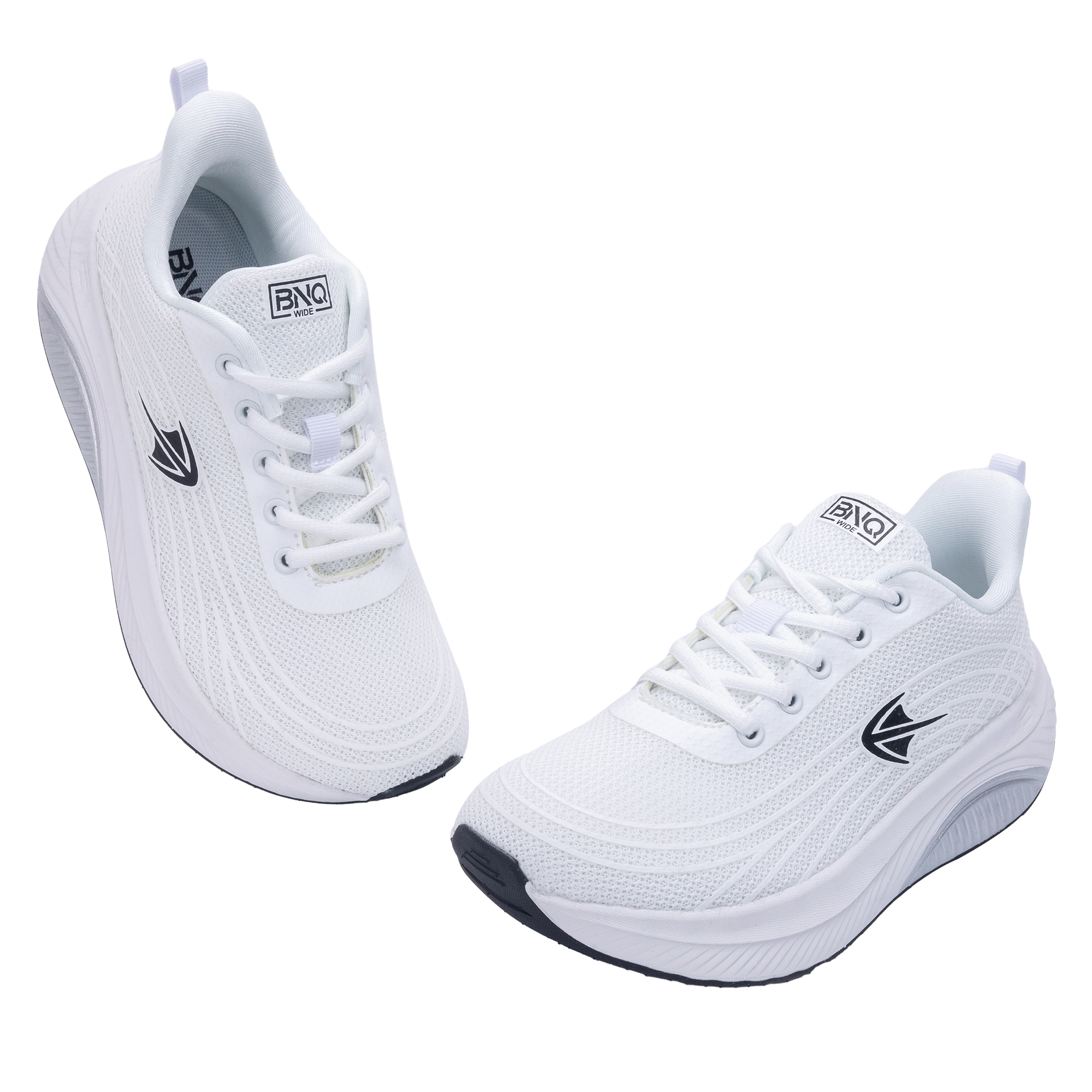 AOV Wide Toe Box Shoes Women Walking Tennis with Arch Support Orthotic ...