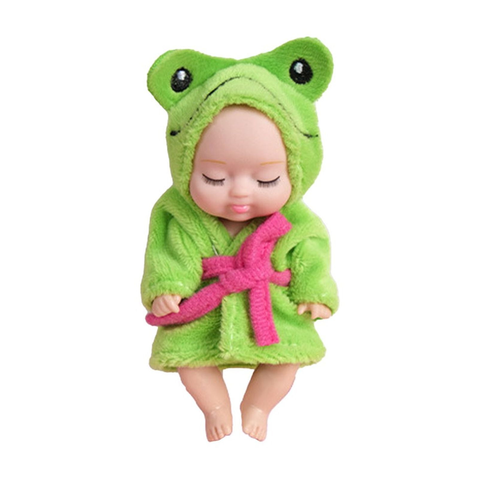 AOVUWU 4 Inch Baby Dolls 6pcs Set Realistic Baby Dolls Toys With Cute ...