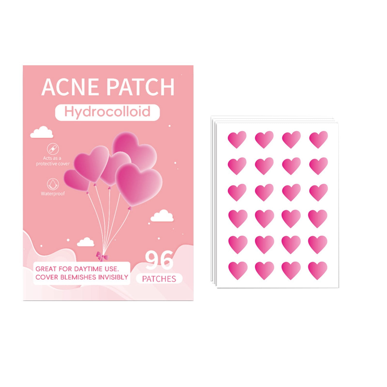 AOVUWU Acne Patch Large Capacity Pimple Patches, Cute Zit Covers ...