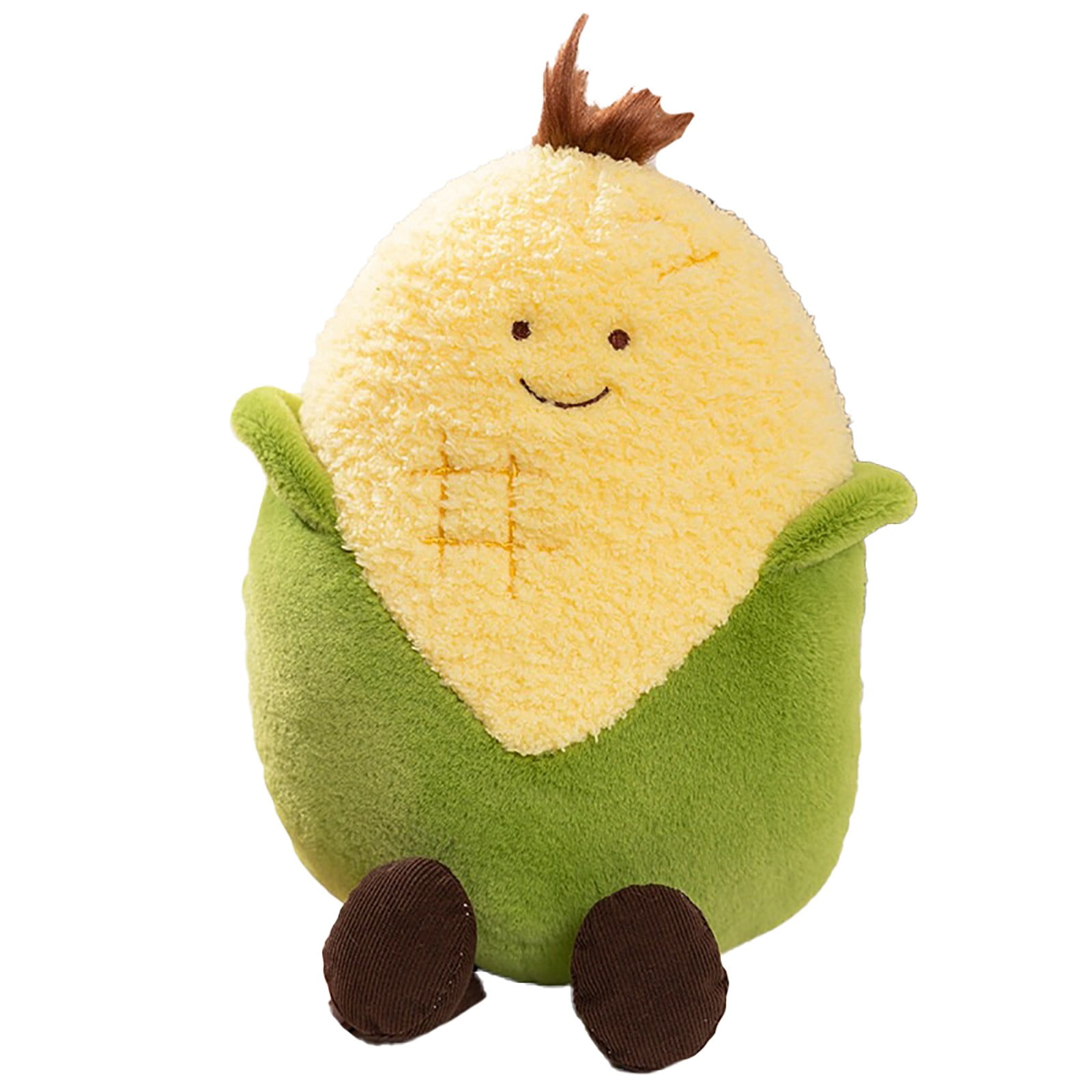 AOVUWU Adorable Corn Plush Toy Soft and Cuddly Stuffed Vegetable Friend ...
