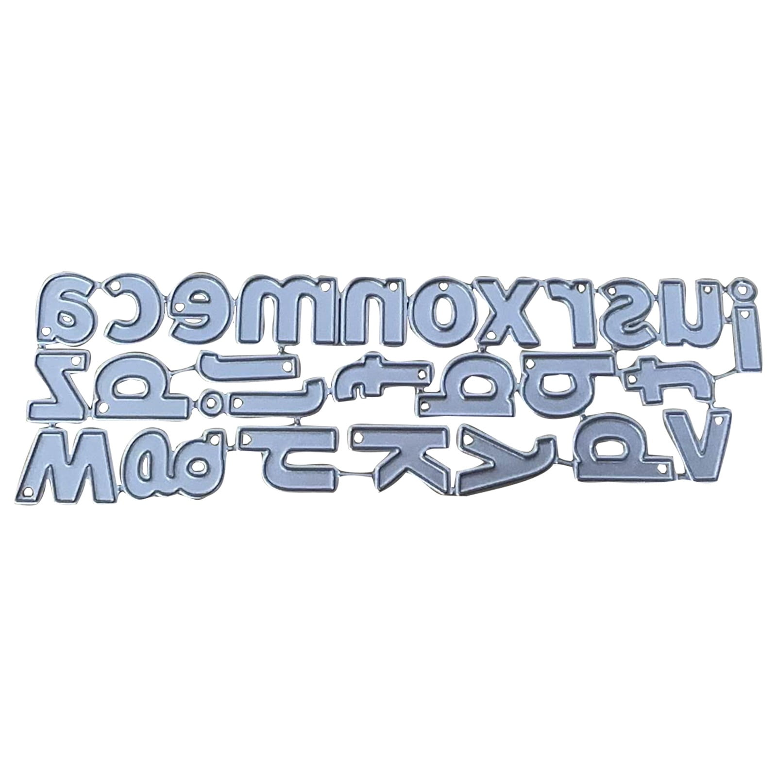 AOVUWU Alphabet Letters Decoration Frames Cutting Dies DIY Scrap ...