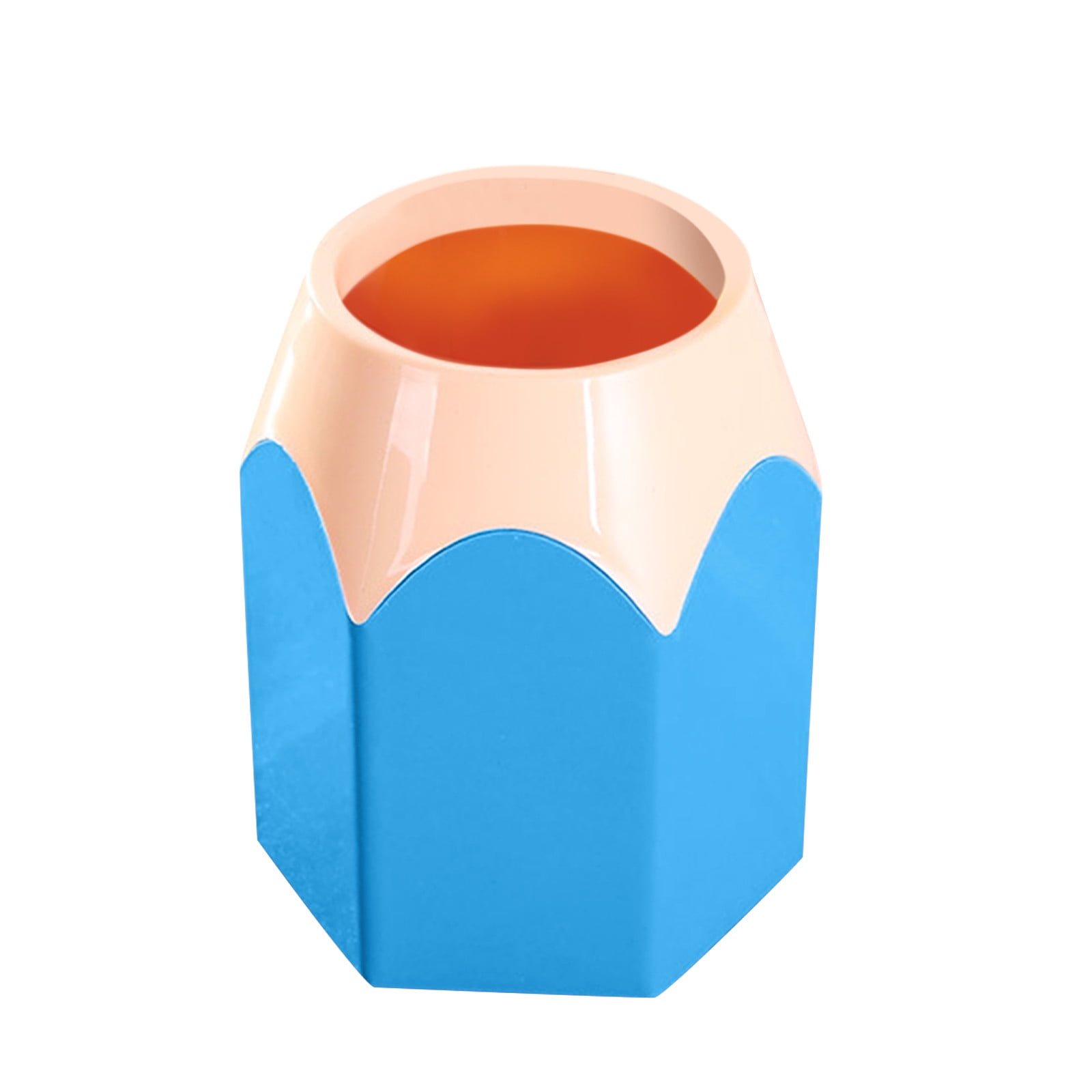 AOVUWU Desktop Storage Pen Holder Pencil Pot Pen Holder Stationery ...