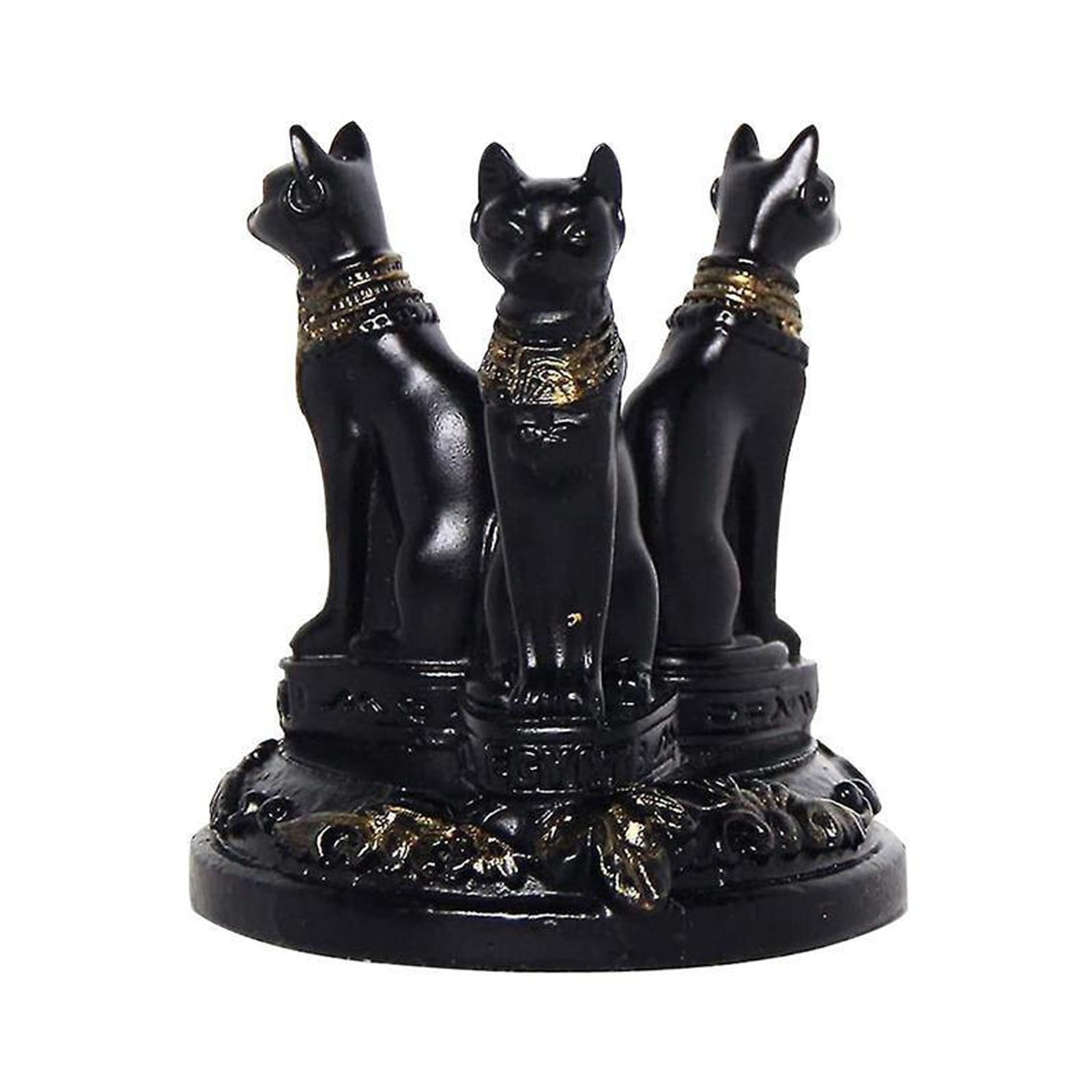 AOVUWU Elegant Egyptian Cat Goddess Bastet Statue Ancient Deity ...
