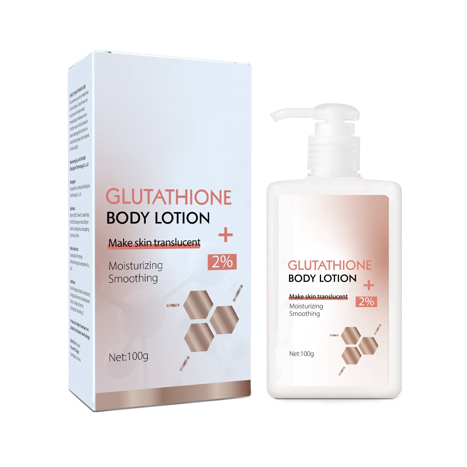 AOVUWU Glutathione Body Lotion Brightens Skin, Hydrates And Moisturizes ...