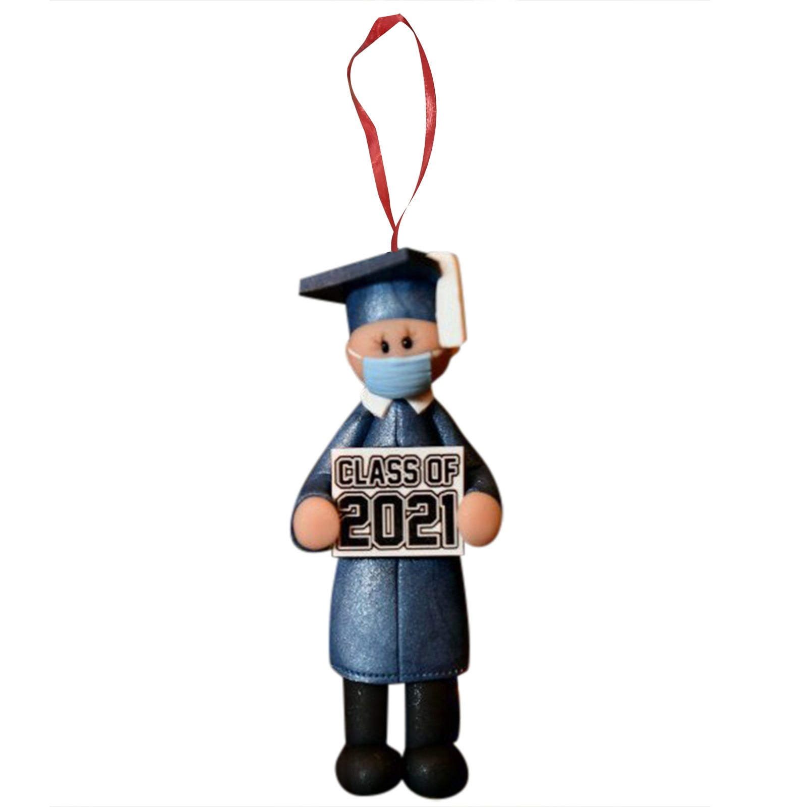 AOVUWU Graduation Keepsake Ornament 2021 Personalized Graduate Figure ...