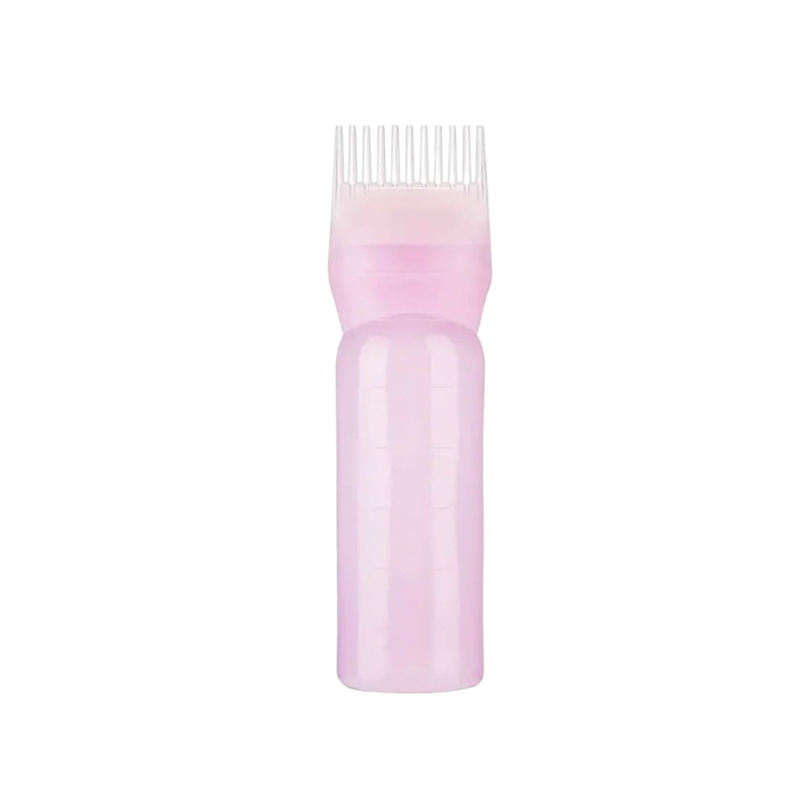 AOVUWU Hairdressing Cleaning Shampoo Bottle Comb Teeth Hair Bottle ...