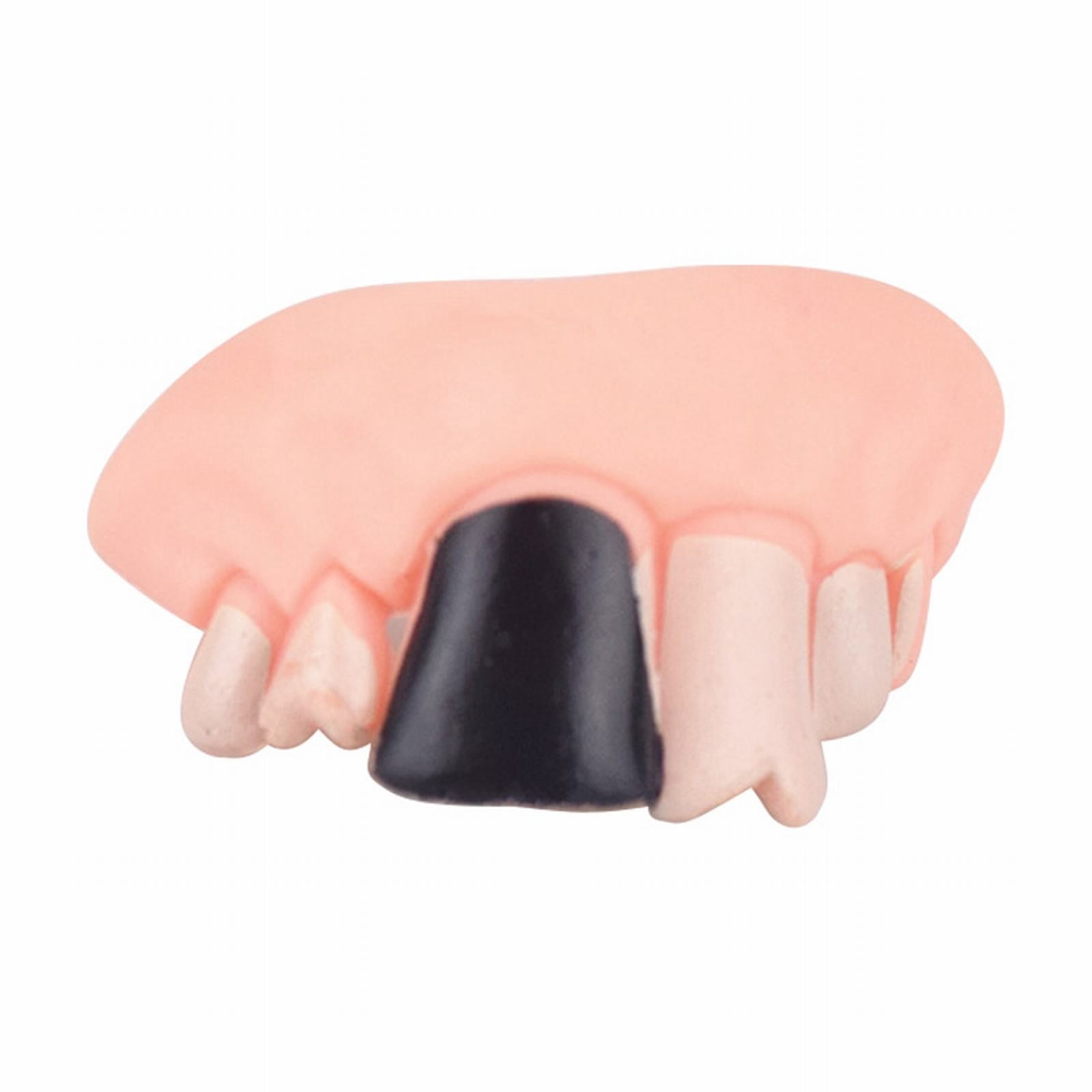 AOVUWU Hallowmas Tricks Toy Disgust Ugly Denture False Rotten Teeth ...