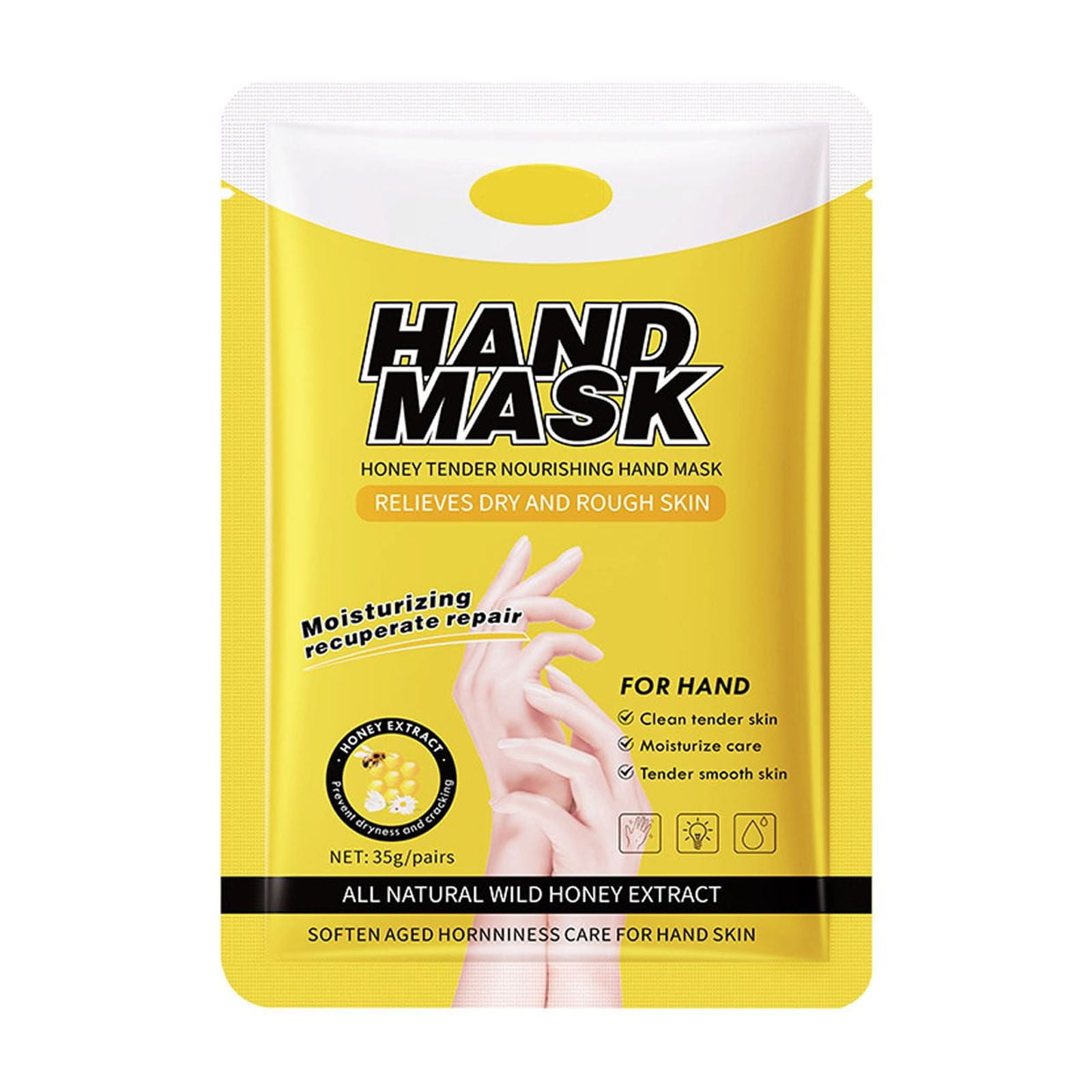 AOVUWU Hand Nourishing Rejuvenation Mask 10 Pcs, Hand Mask To Remove ...