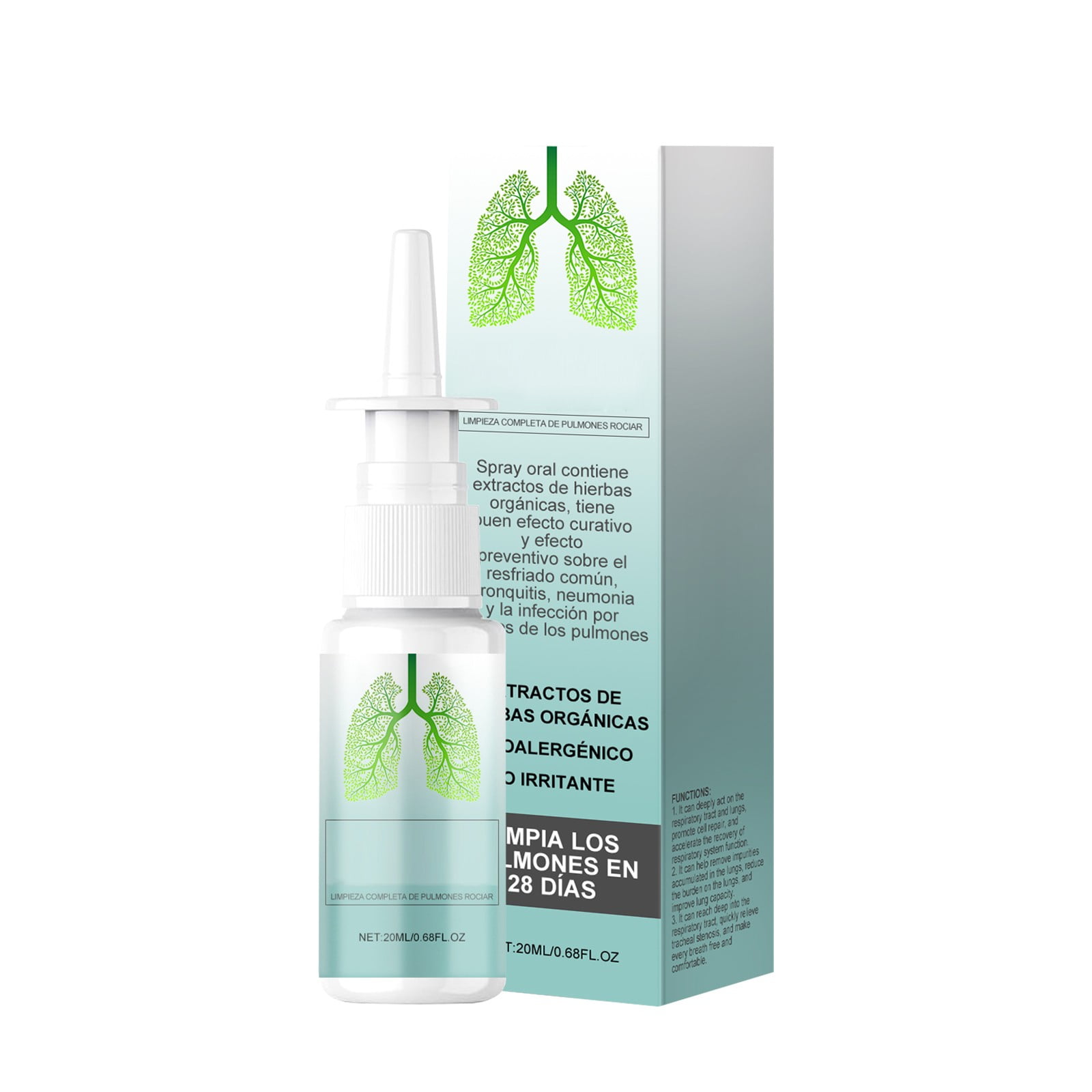 AOVUWU Herbal Lung-clearing Nasal Spray Nasal Spray To Ease Nasal ...