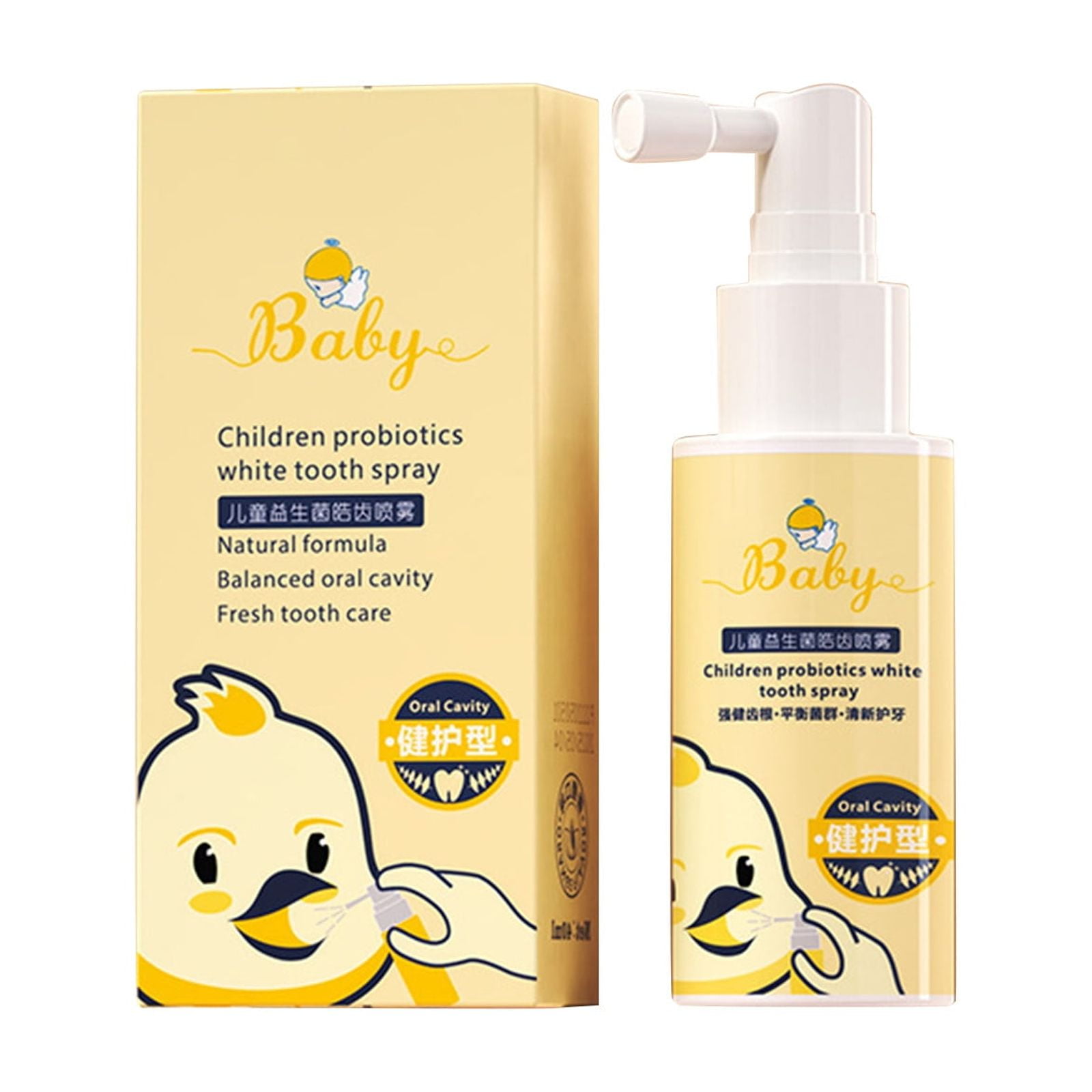 AOVUWU Kids Oral Spray, Toddler Toothpaste Helper For Cavity And Fresh ...