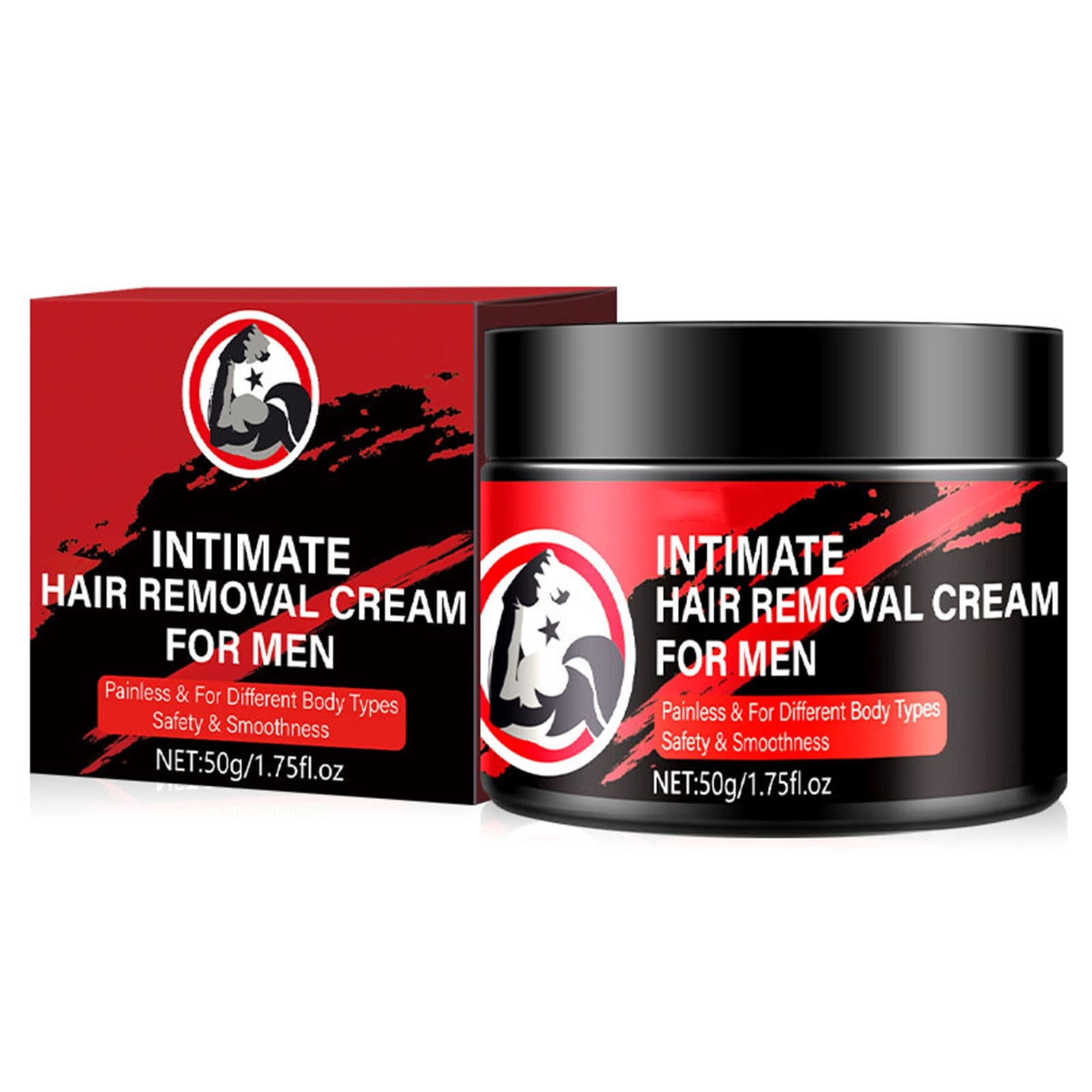 AOVUWU Men's Intimate Hair Removal Cream, Painless Depilatory for ...