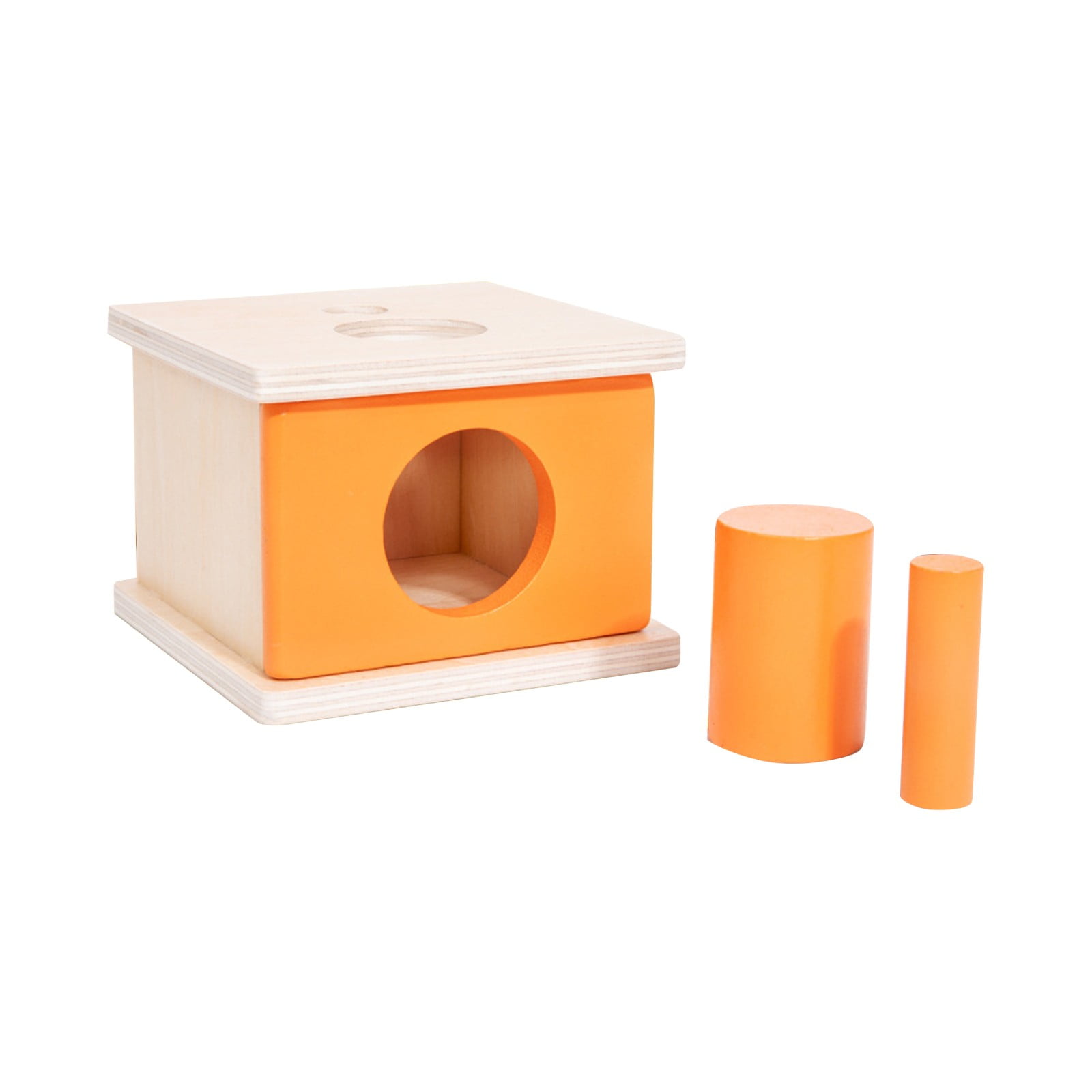 AOVUWU Montessori Object Permanence Box with Red Ball Educational ...