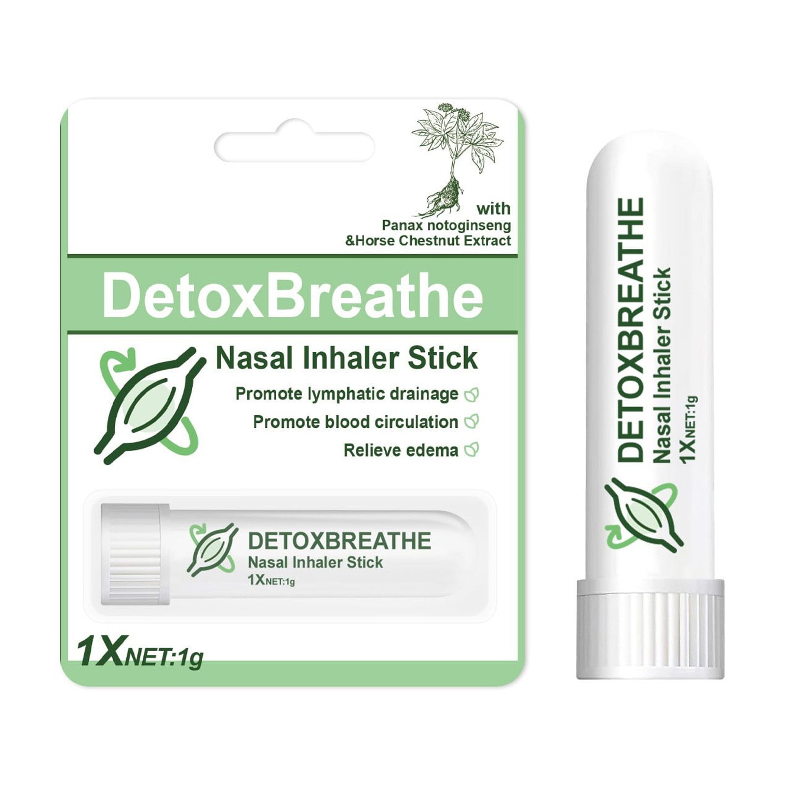 AOVUWU Nasal Inhalation Stick, Drive The Brain, Nasal Stick, Promote ...