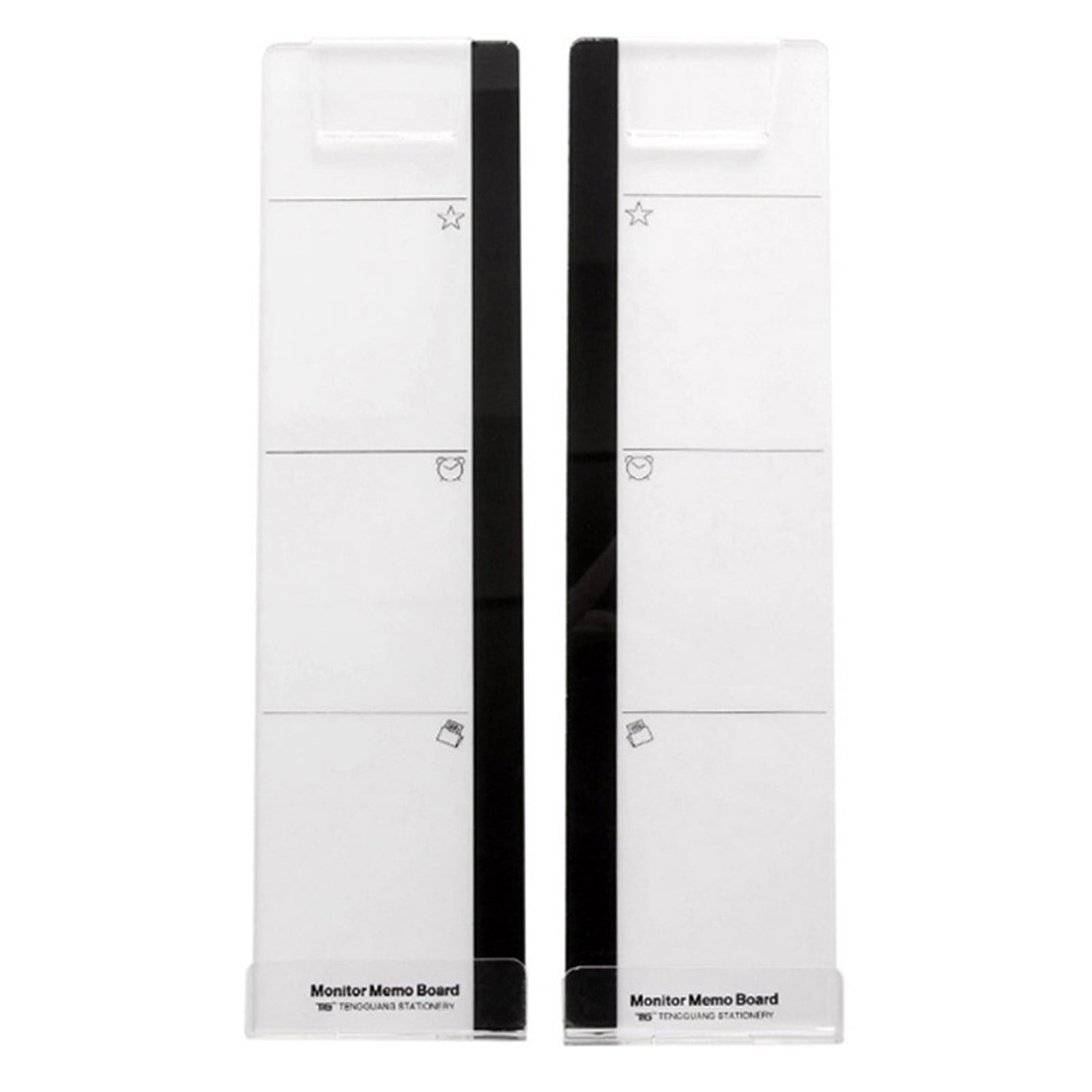 AOVUWU New Computer Monitor Screen Memo Board Pads Side Panel Sticky ...