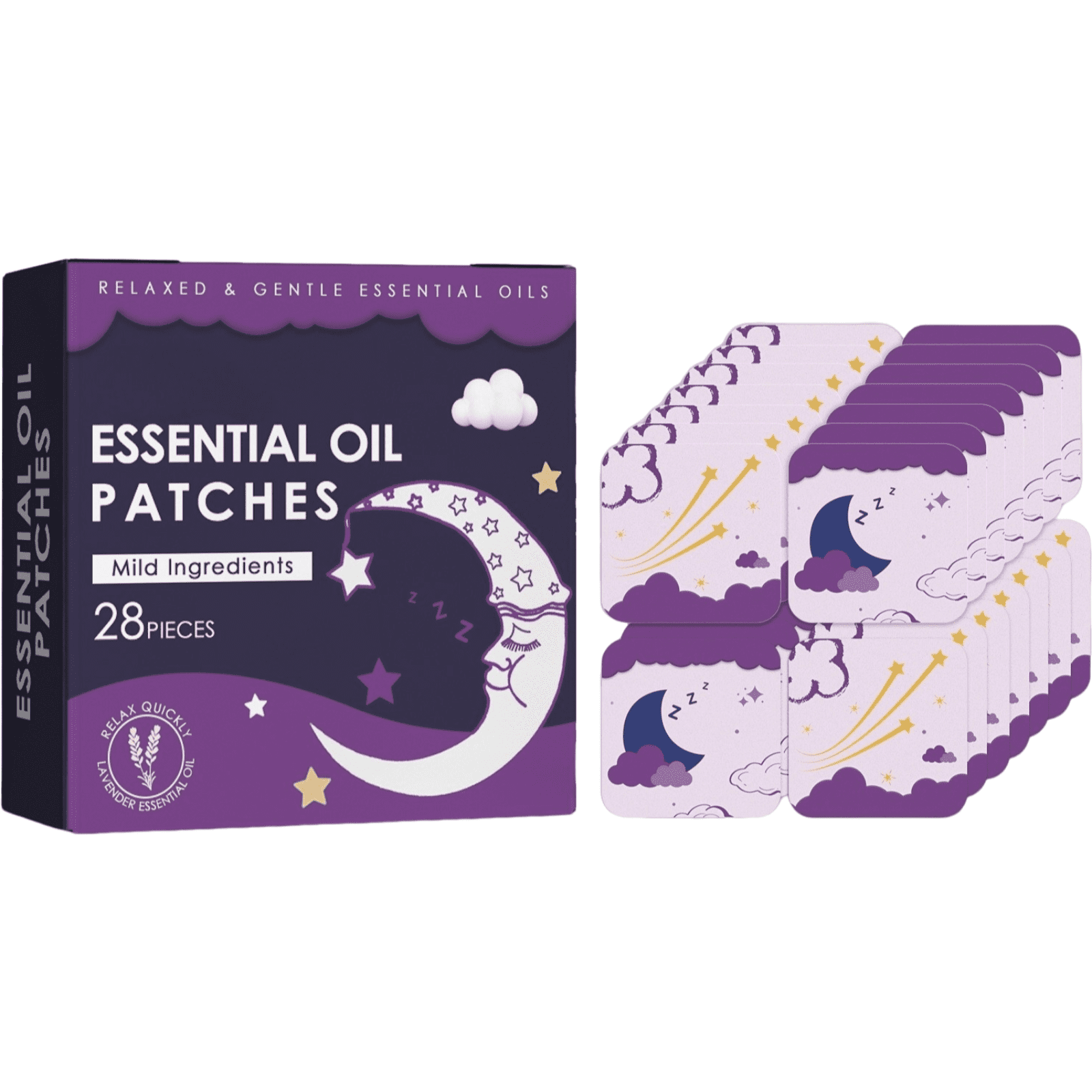 AOVUWU Oil Goodnight Patch Helps You Fall Asleep Quickly At Night And Relieves Body Muscle ...