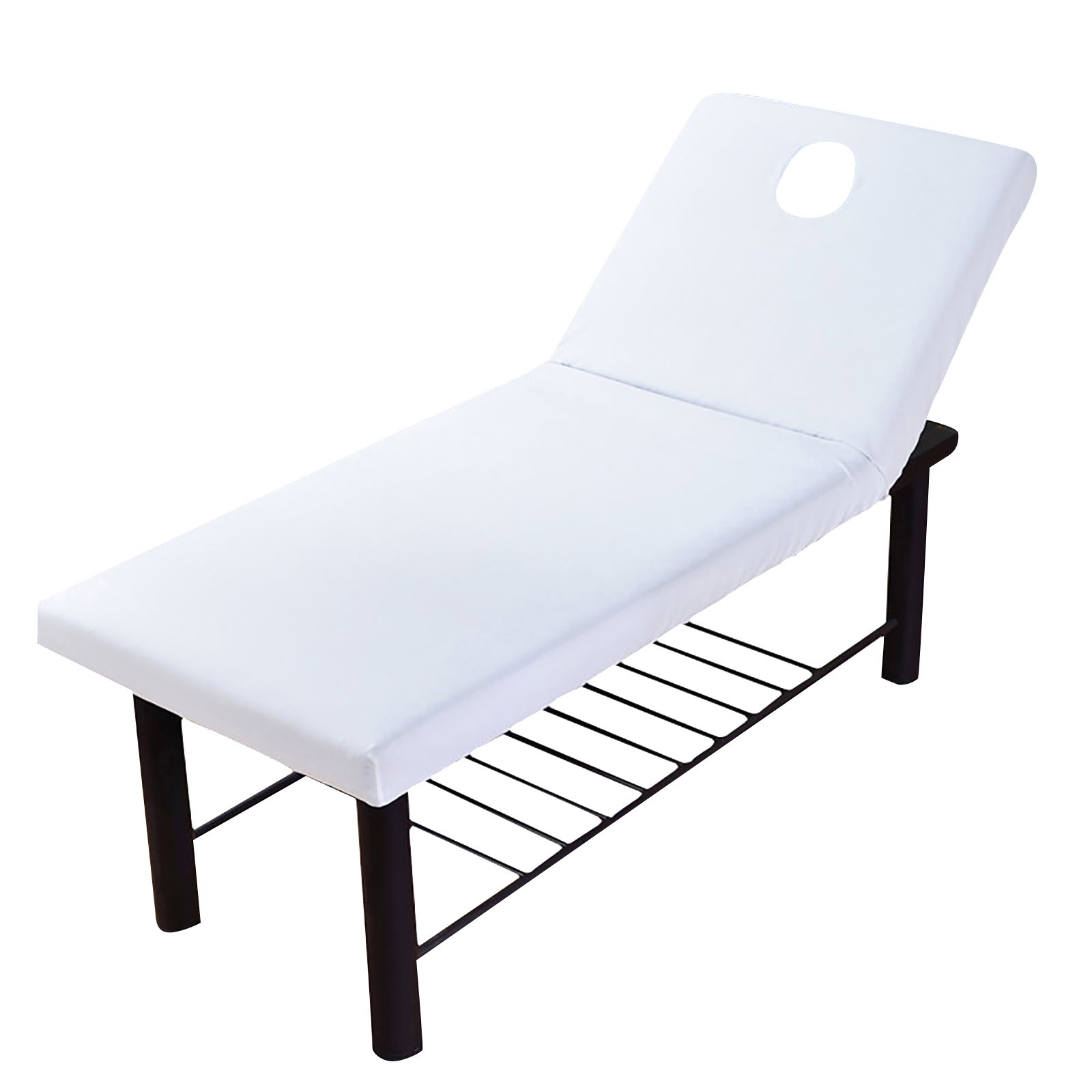 AOVUWU Professional Adjustable Massage Table with Face Cradle ...