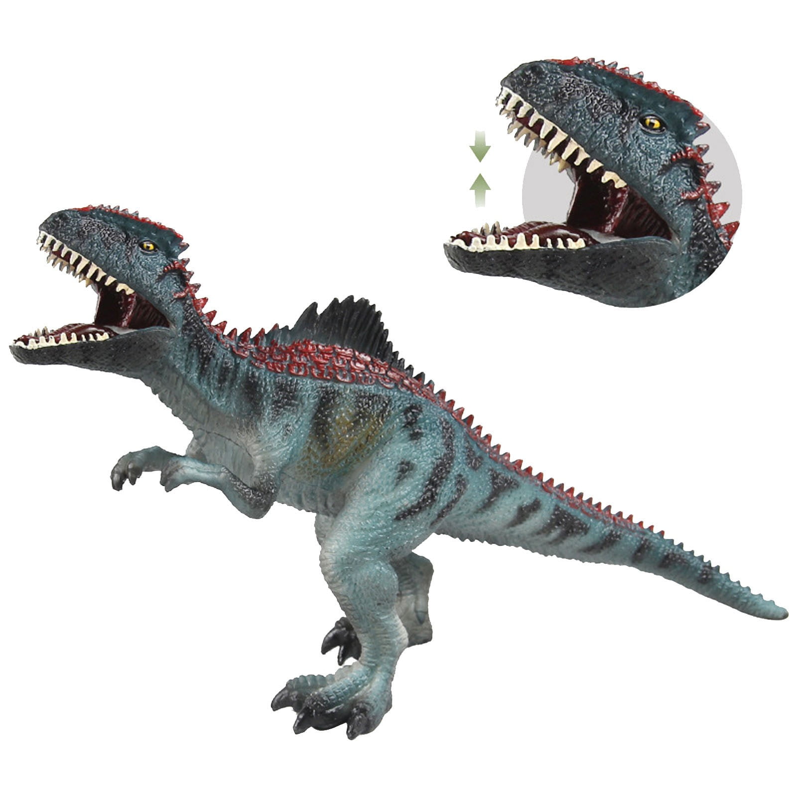 AOVUWU Realistic Dinosaur Toy Figure Indominus Rex Action Model with ...