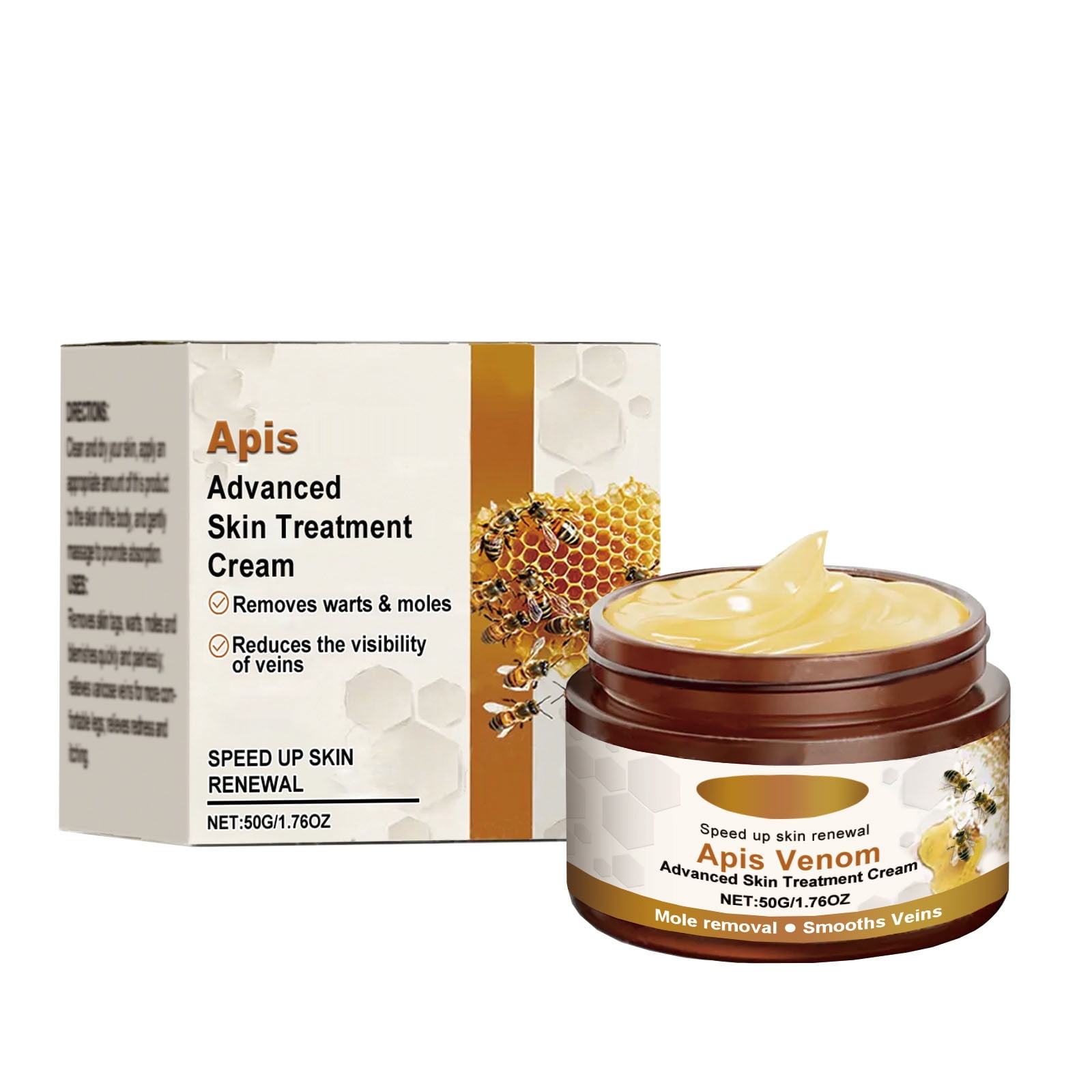AOVUWU Skin Care Cream Reduces Moles, Warts, Skin Tags, Varicose Veins ...
